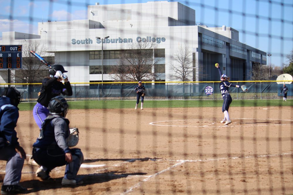 Pitcher SSC background | South Suburban College